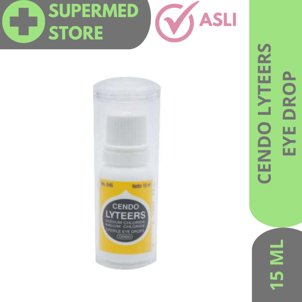 Jual Cendo Lyteers Eye Drop Botol @15 ml / Obat Tetes Mata Kering Merah ...