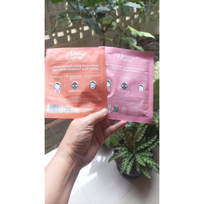 Jual Dexskin Sheet Mask with dna salmon whitening/with centella acne 1 ...