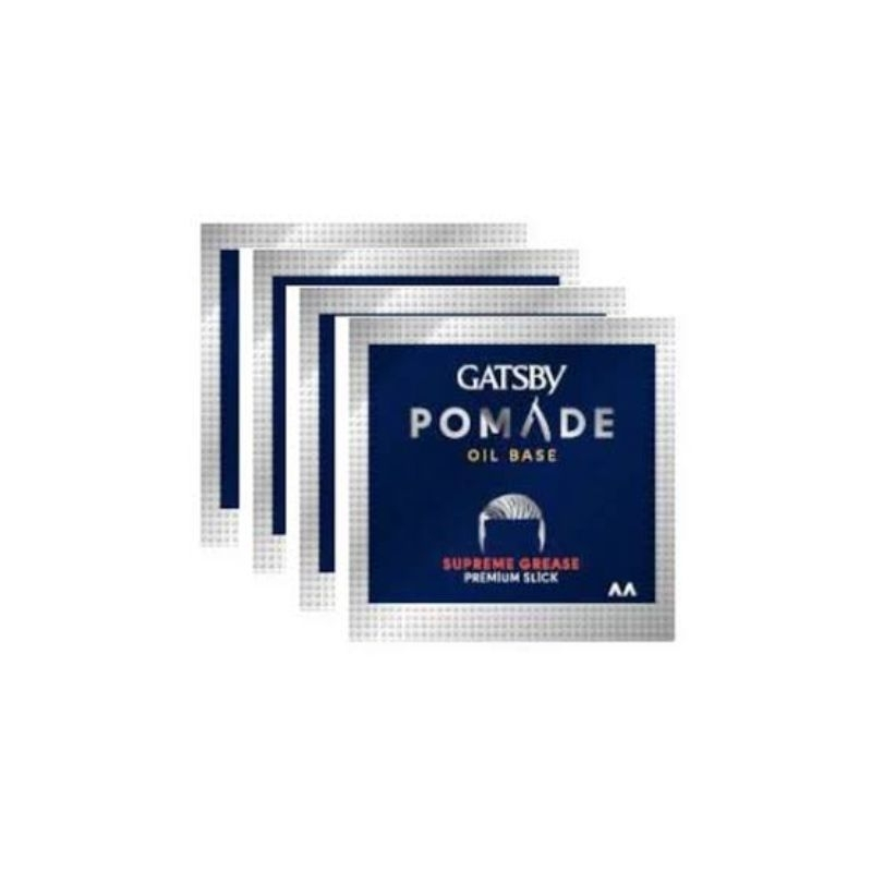 Jual GATSBY STYLING POMADE SUPREME GREASE SACHET 5ML X 36 SACHET ...