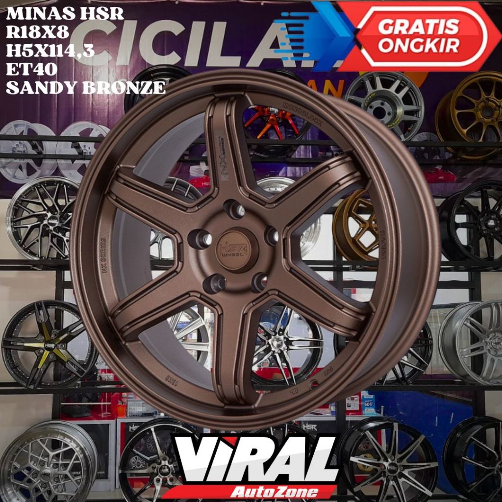 Jual Velg Mobil HRV , XPANDER , TERIOS , STARGAZER , HSR MINAS RING 18 R18 MURAH | Shopee Indonesia