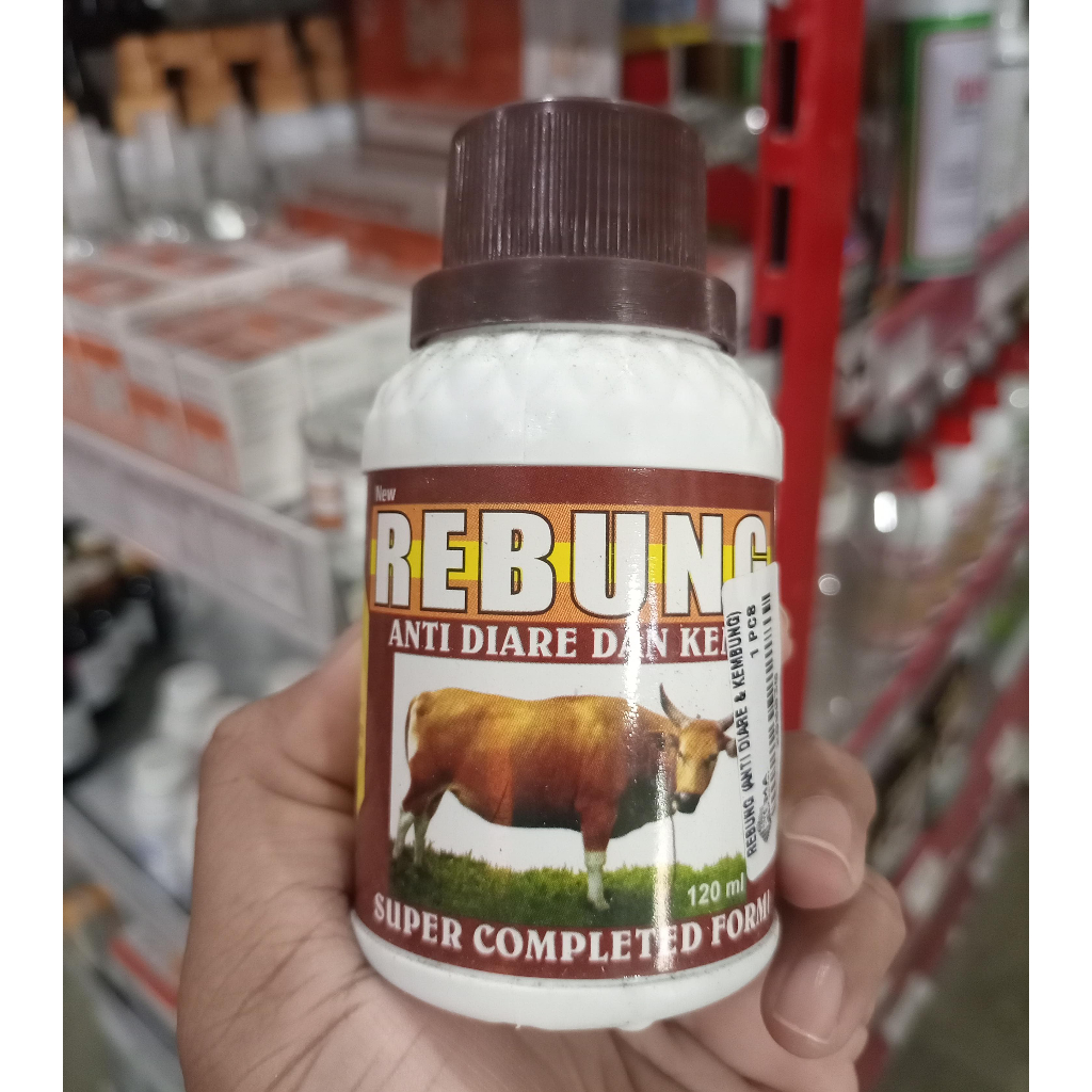 Jual REBUNG 120 ML OBAT DIARE DAN KEMBUNG SAPI KAMBING DOMBA KUDA ...