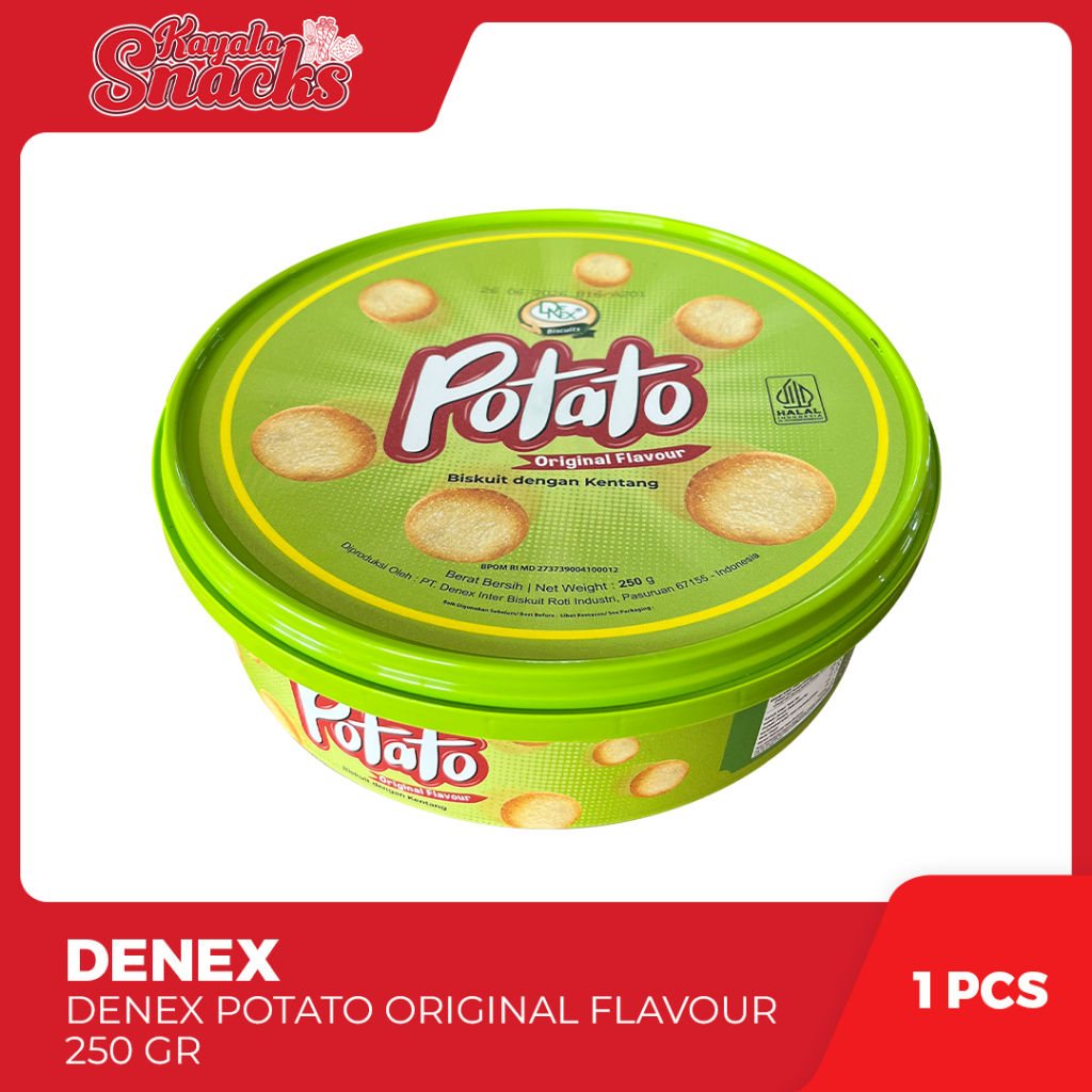 Jual DENEX Potato Original Flavour 250gr - 1 Pcs | Shopee Indonesia