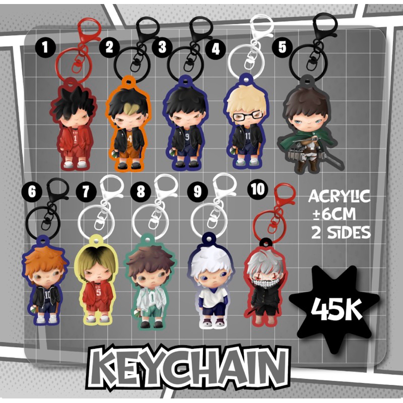 Jual KEYCHAIN HIRONO AS AN ANIME | Shopee Indonesia