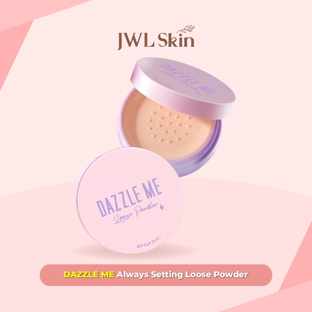 Jual DAZZLE ME Always Setting Loose Powder BPOM Soft Smooth Long ...