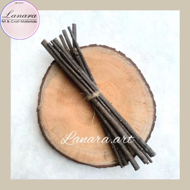 Jual 10 pcs Ranting Pohon Kayu Hias Alami Bertekstur Properti Foto ...