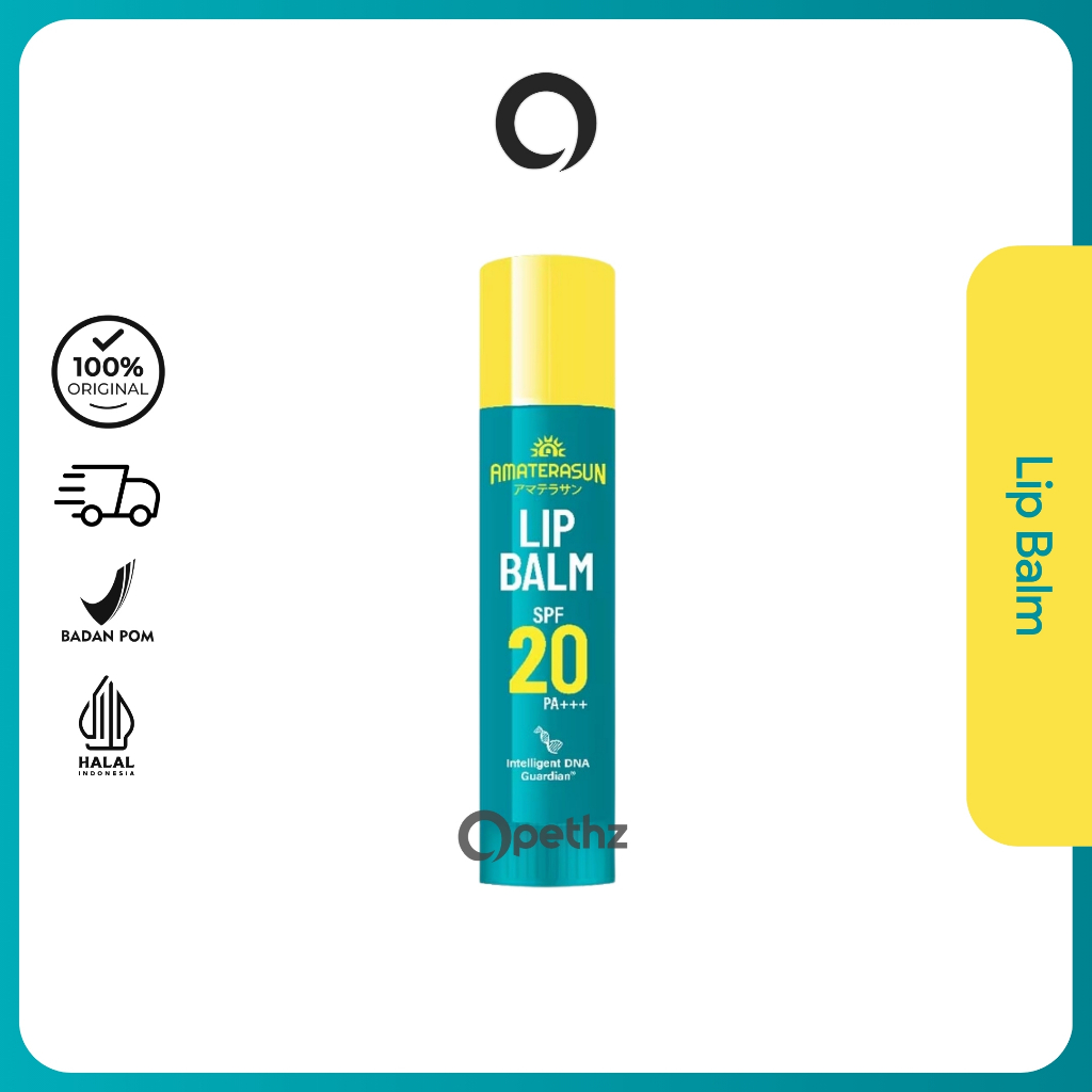 Jual ORIGINAL BPOM AMATERASUN Lip Balm SPF 20 PA+++ | Shopee Indonesia