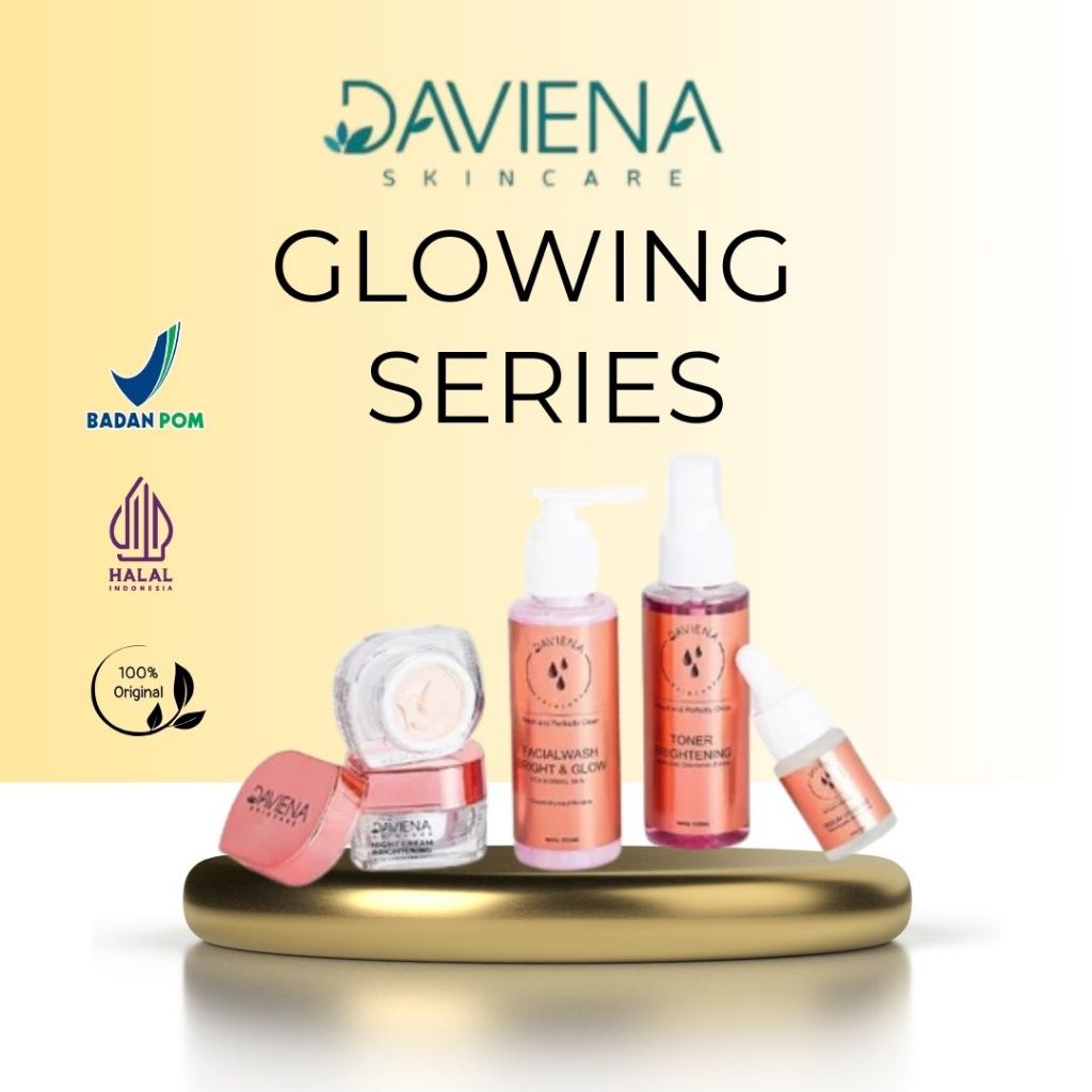 Jual DAVIENA SKINCARE PAKET GLOWING SERIES | OFFICIAL STORE | DAVIENA ...