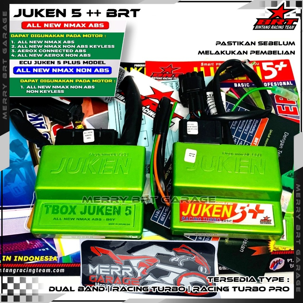 Jual BRT Ecu Juken 5 Plus Dan T-Box BRT New Nmax Aerox New 155 Dualband ...
