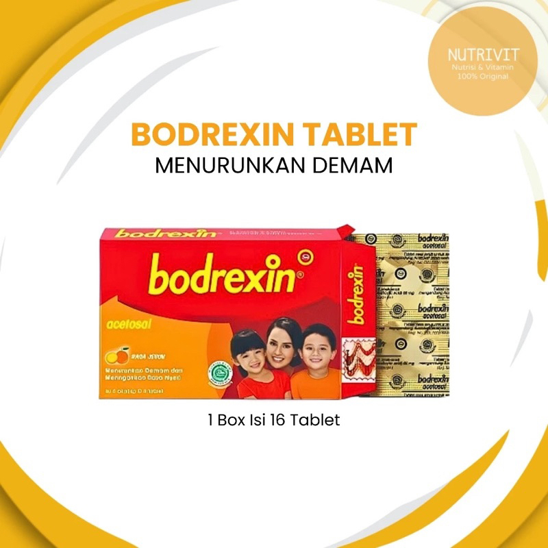 Jual BODREXIN 1 BOX ISI 4x4 STRIP | Shopee Indonesia