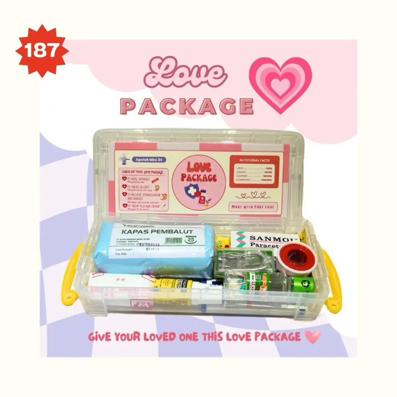 Jual box and stikerr mini apotek obat | Shopee Indonesia