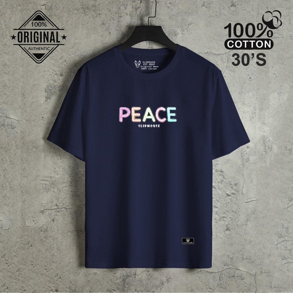 Jual kaos distro lengan pendek / t-shirt cowok kekinian / kaos pria ...