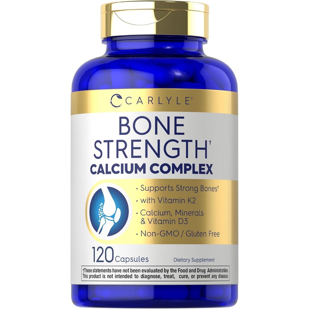 Jual Carlyle Bone Strength Calcium Complex with Vitamin D3, Magnesium ...
