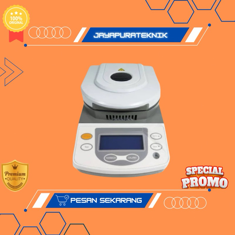 Jual Moisture Balance Moisture Analyzer 100g x 0.001g/0.01% Halogen ...
