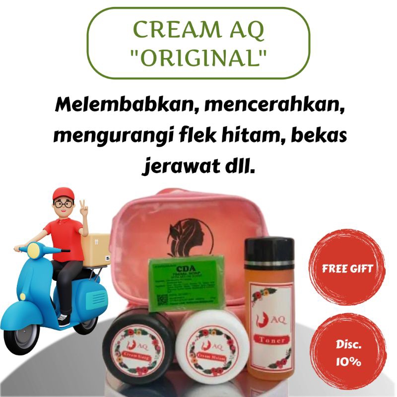 Jual CREAM AQ ORIGINAL 1PKT (COD) | Shopee Indonesia