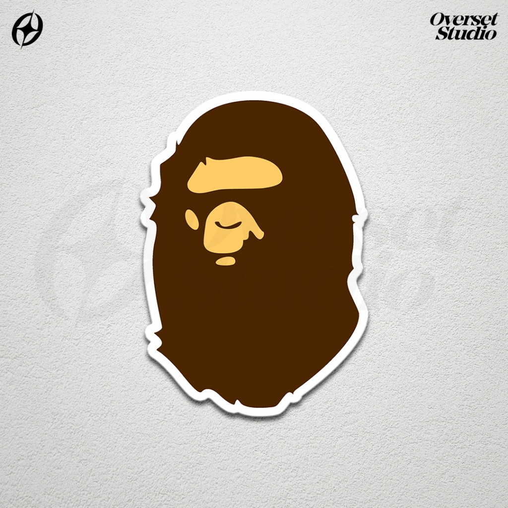 Jual (GRATIS ONGKIR & COD) Sticker A Bathing Ape / Sticker Hypebeast ...