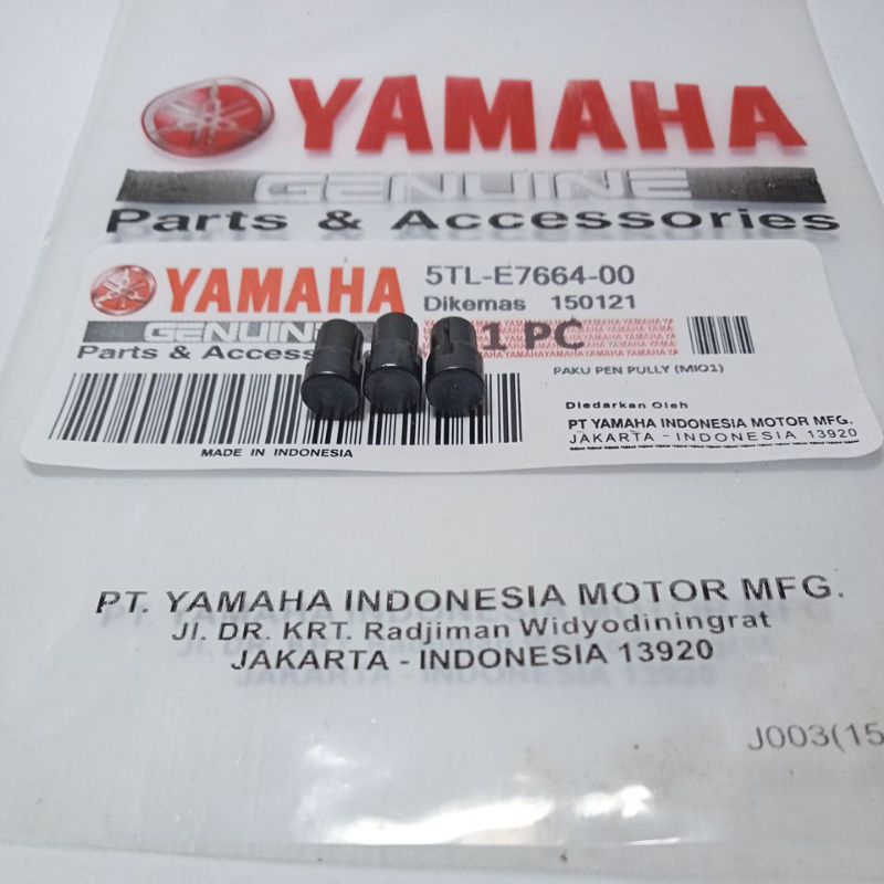 Jual PAKU PEN PIN PULLY MIO SOUL/ FINO (5TL) | Shopee Indonesia