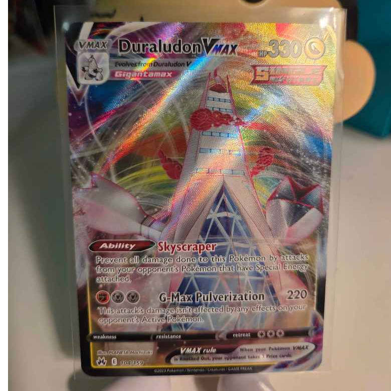 Jual Pokemon TCG English Crown Zenith 104 Duralodon VMAX | Shopee Indonesia