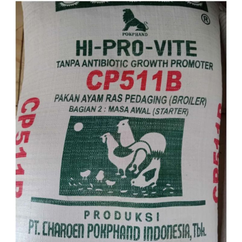 Jual Hi pro Vite 511 Pur ayam pedaging starter pakan ayam 1 kg | Shopee ...