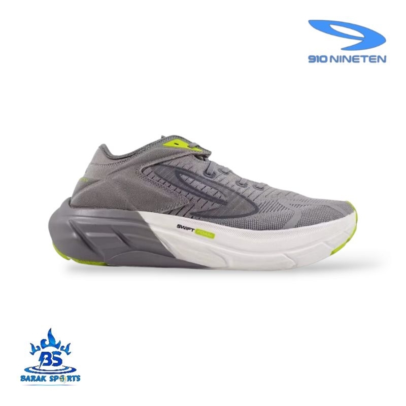 Jual Sepatu Lari Running 910 Nineten HIROSHI - ABU / HIJAU NEON, 910 ...