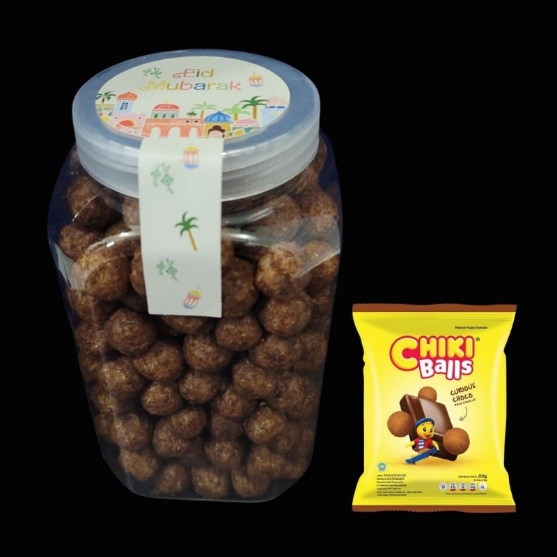 Jual Chiki Balls Coklat Edisi Toples Idul Fitri | Shopee Indonesia