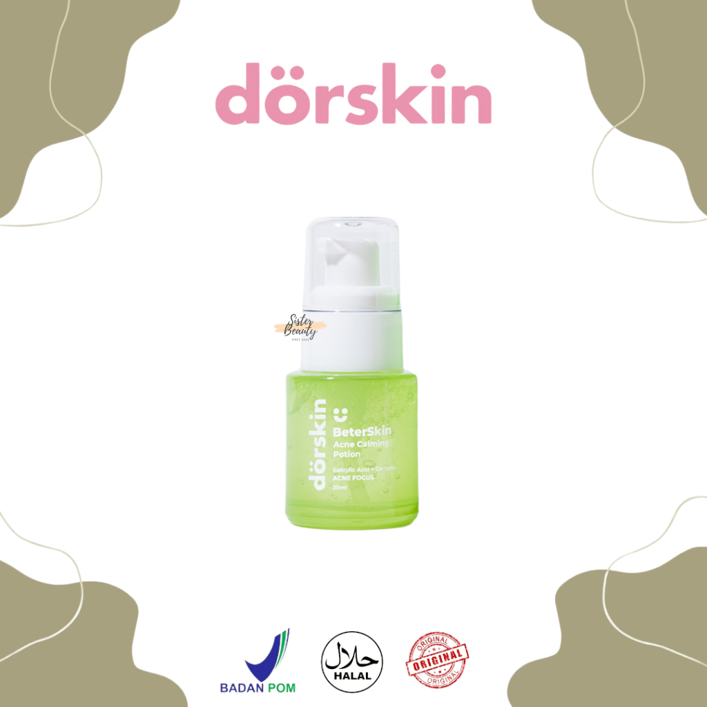 Jual SisterBeauty - Dorskin BeterSkin Acne Calming Potion 20ml | Shopee ...