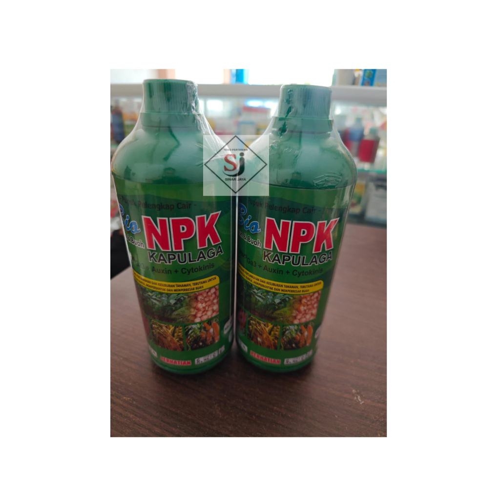 Jual Pupuk Pelengkap Cair BIO NPK kapu laga 1 LT Pupuk Untuk Daun Dan Buah | Shopee Indonesia