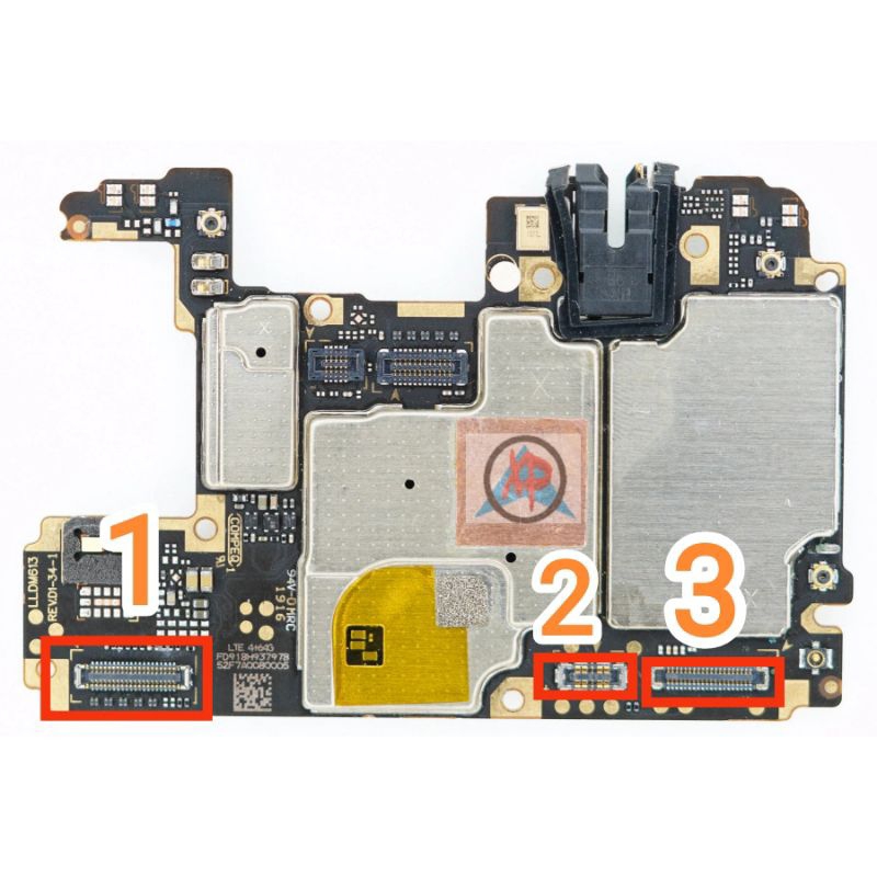 Jual SOKET KONEKTOR FPC REDMI NOTE 7 DI MESIN ORI COPOTAN | Shopee ...