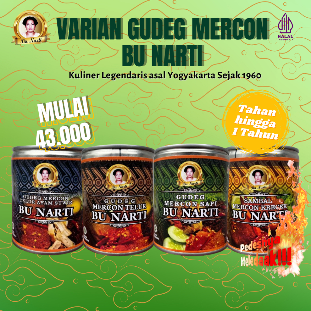 Jual Gudeg Mercon Bu Narti | Shopee Indonesia