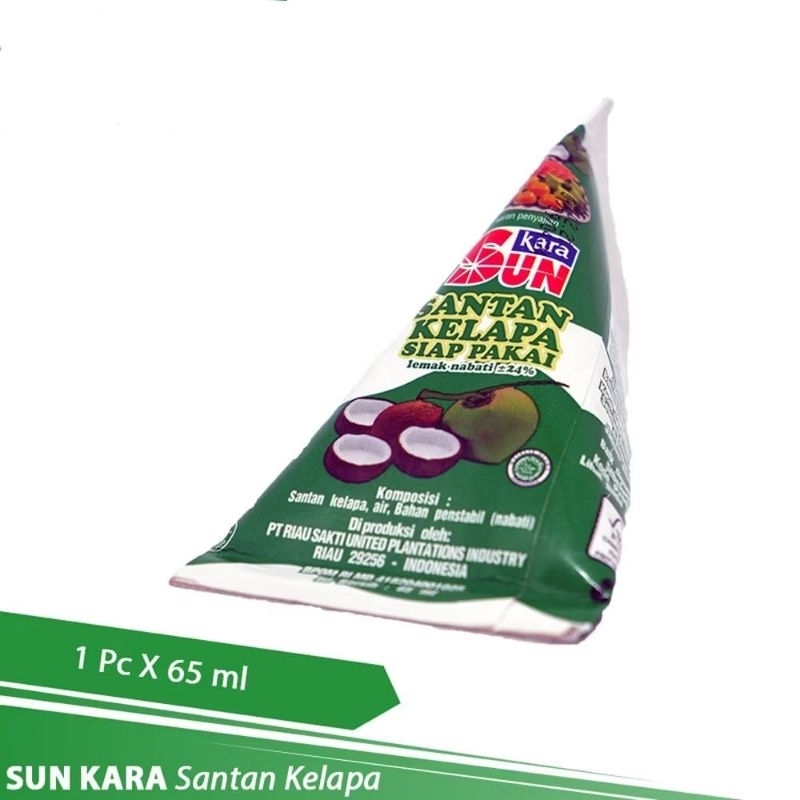 Jual SUN KARA Santan Kelapa 65ml - 5 pcs - 20 pcs | Shopee Indonesia