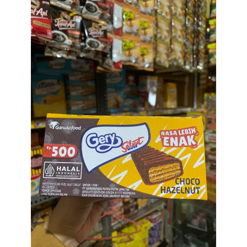 Jual Gery Salut Wafer Choco Hazelnut | Shopee Indonesia