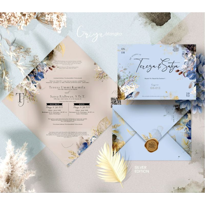 Jual Undangan Pernikahan Murah, Unik, Simpel, Elegan, Rustik desain ...