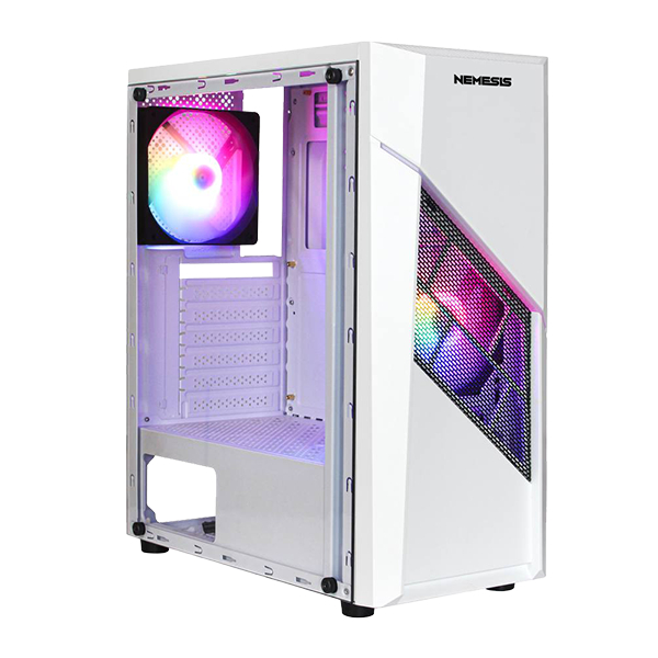 Jual PC CASE NYK NEMESIS T25 ELIXIR WHITE | Shopee Indonesia