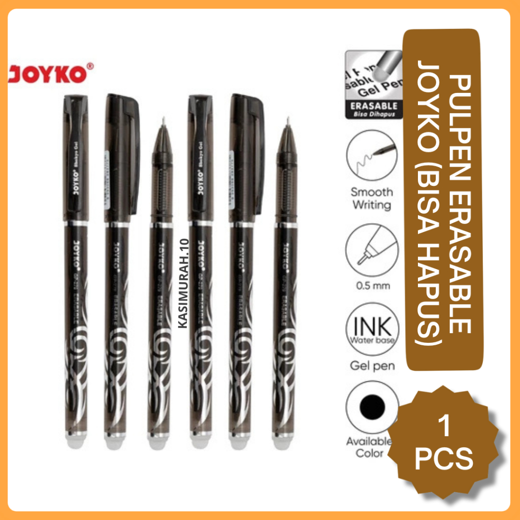 Jual Pulpen Erasable Joyko GP-279 / Pulpen Eraser 0.5 mm ( Erasable ...