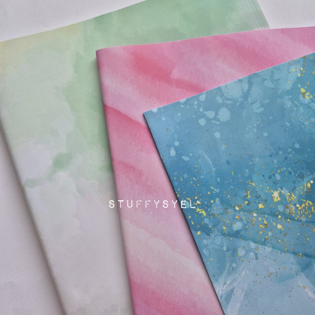 Jual kertas kado Sansan Wawa kertas kado motif GRADASI DIAGONAL ...