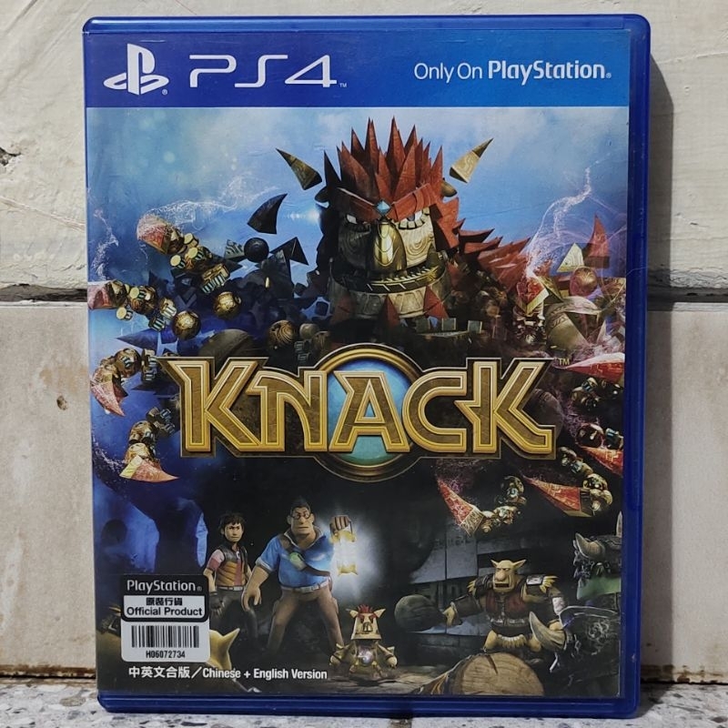 Jual BD Kaset PS4 PS5 Knack Game CD PS 4 5 Original Playstation Bekas Second Mulus | Shopee ...