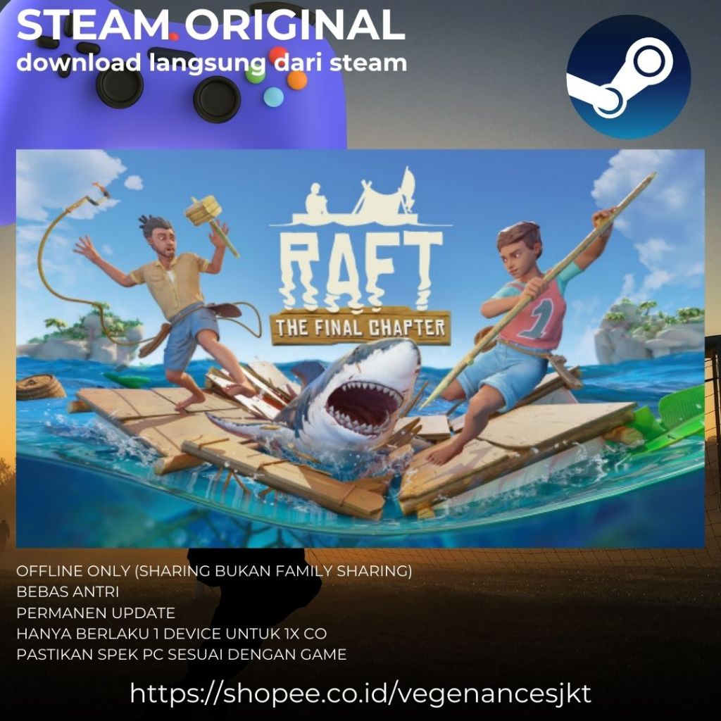 Jual Raft PC Game Sharing Original + Latest Update | Shopee Indonesia