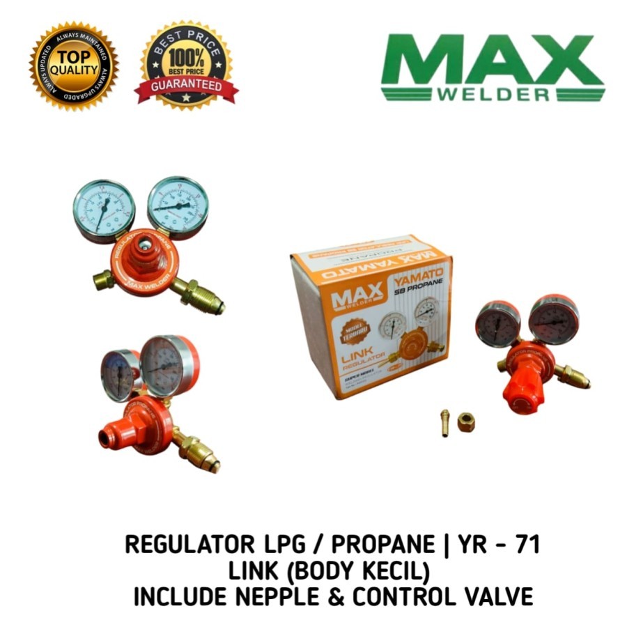 Jual REGULATOR PROPANE YAMATO MAX YR 71 PROPANE GAS WELDING YAMATO PROPANE Regulator Las Propane ...