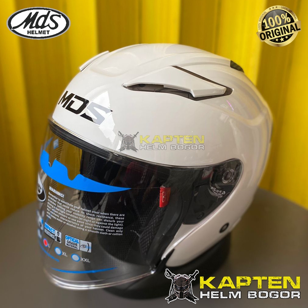 Jual Helm MDS Voltus 2025 Original Helm Half Face MDS Single Visor ...