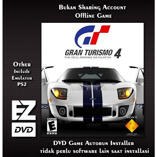 Jual Gran Turismo 4 HD - PC DVD Game Autorun Installer | Shopee Indonesia