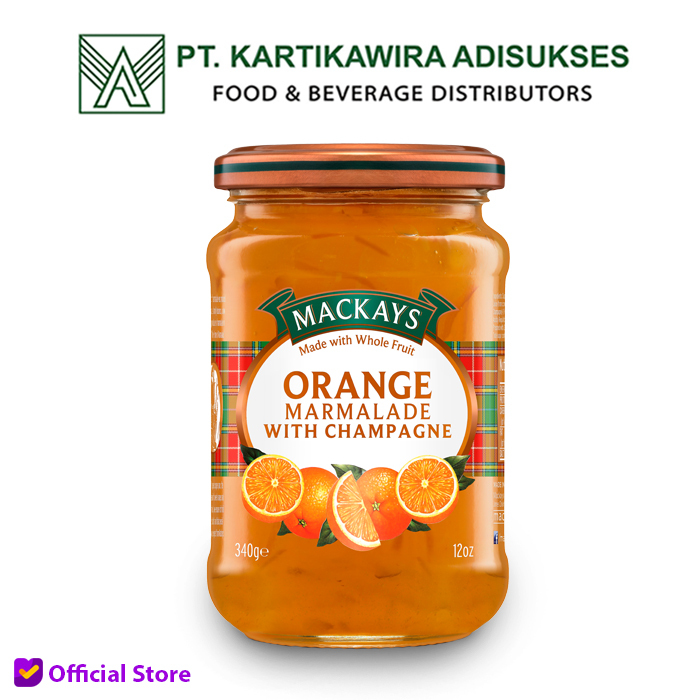 Jual Mackays Orange Marmalade with Cham | Shopee Indonesia