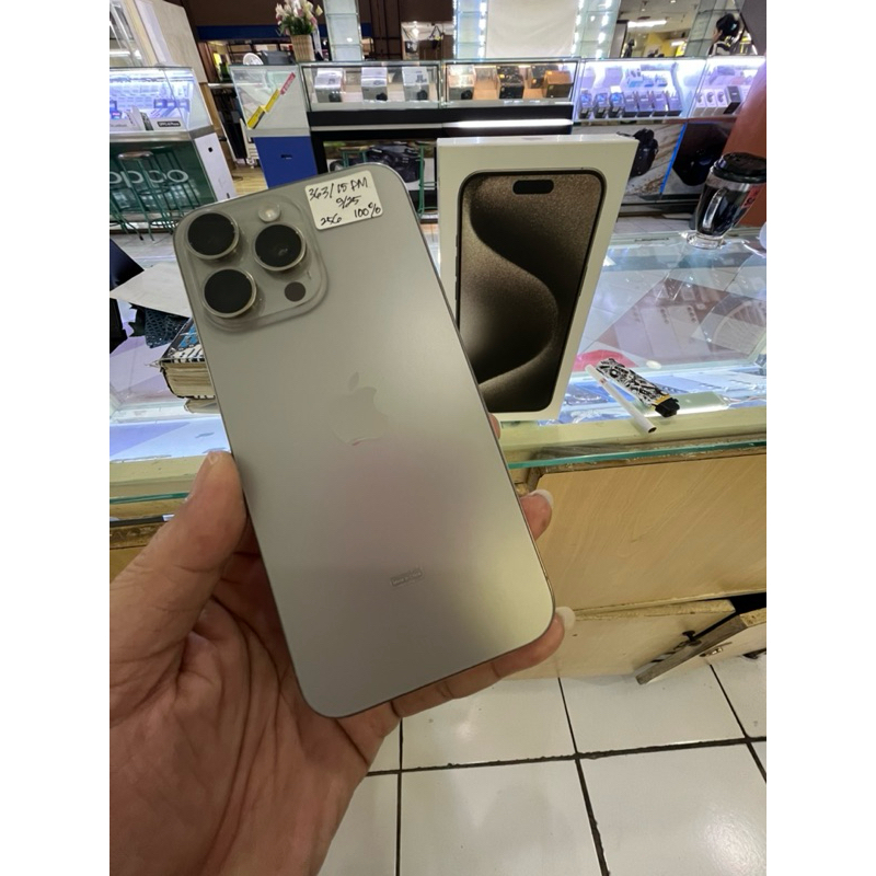 Jual Iphone 15 Pro Max 256Gb Like New Original Resmi | Shopee Indonesia