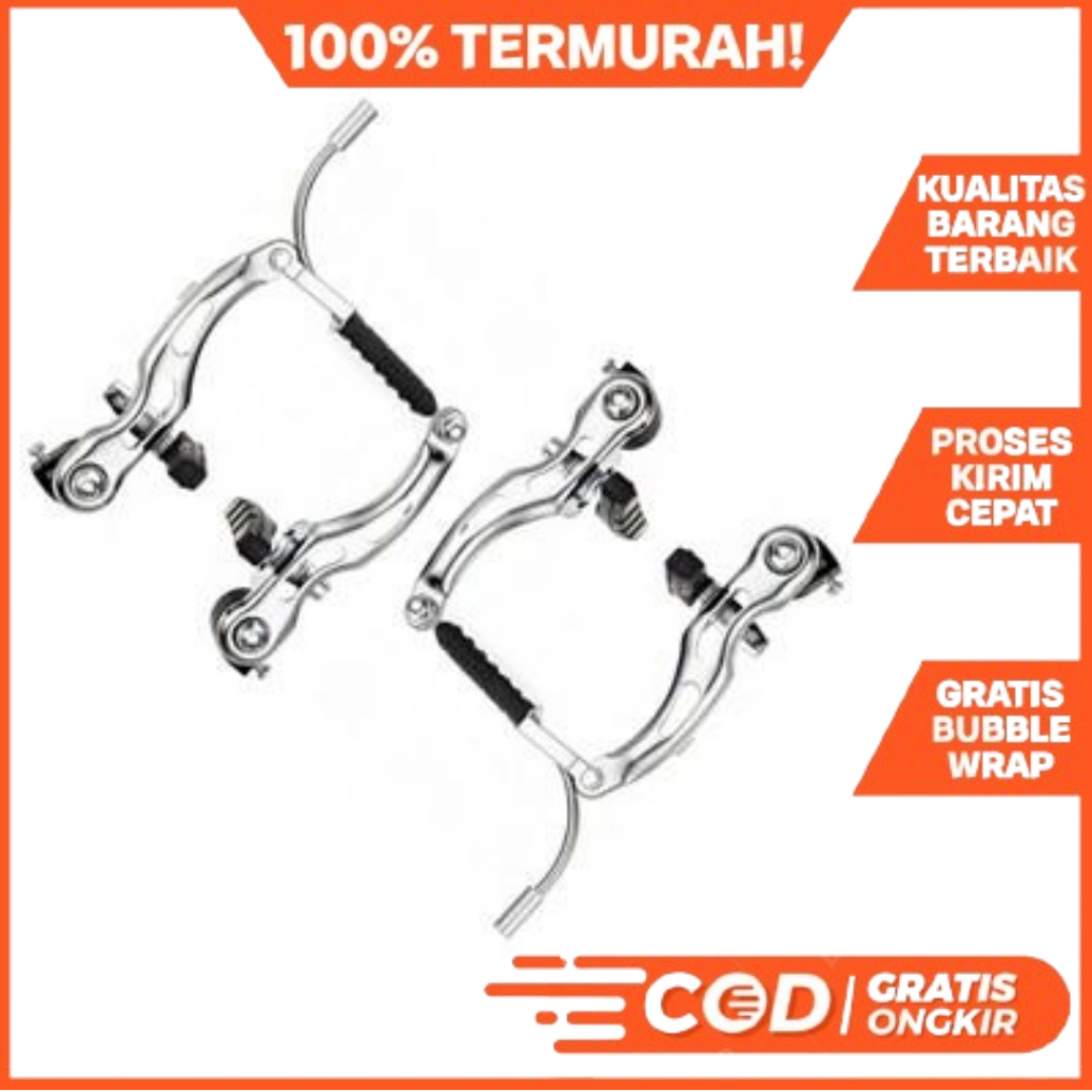 Jual Rem Sepeda Vbrake Steel Chrome Sepeda Lipat MTB Minivelo DLL ...