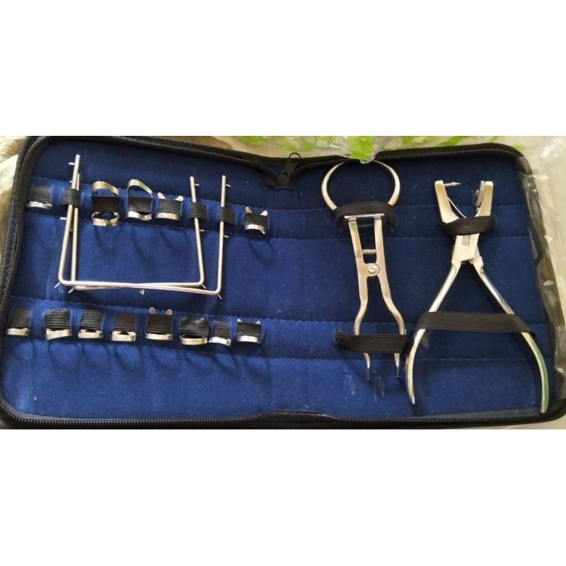 Jual 1 SET AMMA RUBBER DAM INSTRUMENTS KIT (Kit of 15 pcs) KEMENKES RI ...
