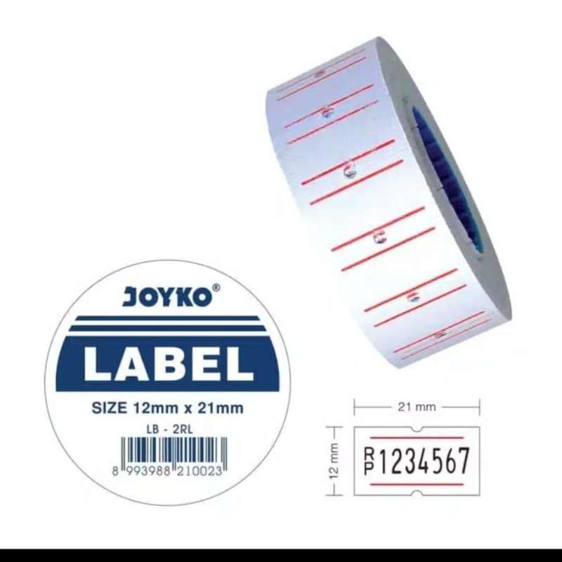 Jual JOYKO - KERTAS LABEL HARGA 1 LINE 9(1 ROLL) | Shopee Indonesia