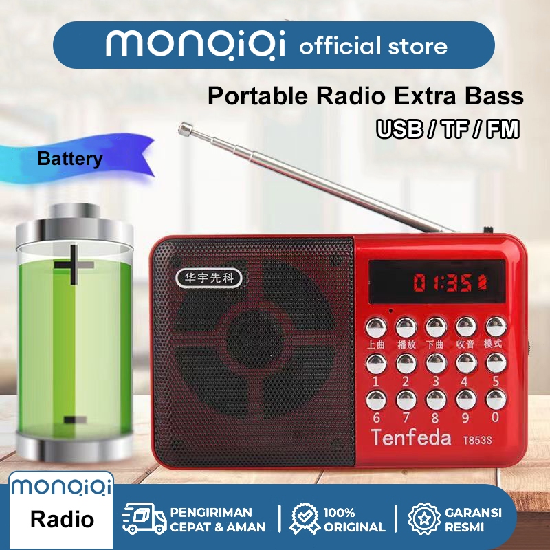 Jual Radio Bluetooth Radio Murotal JOC Digital RADIO MUROTAL RadioFM/SD ...