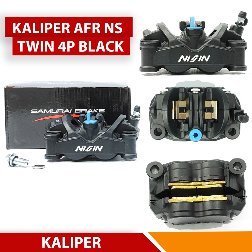 Jual kaliper twin africa 4 piston + bracket ninja | Shopee Indonesia