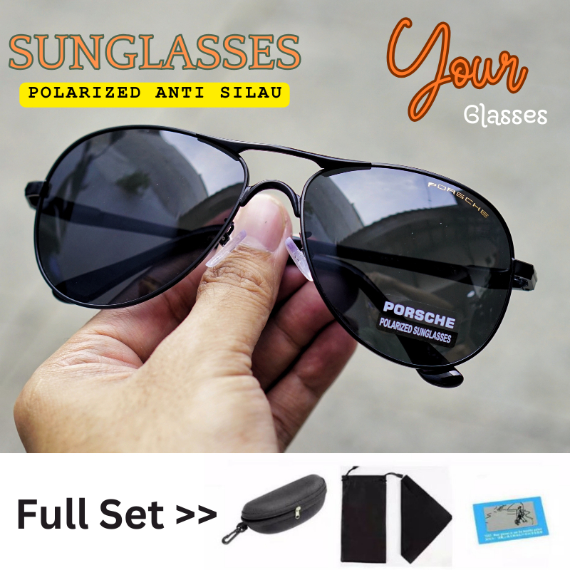 Jual Kacamata Pria Wanita PD722 Polarized Anti Silau UV400 untuk Aktivitas Outdoor Anti Silau ...