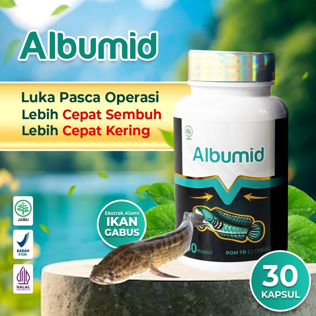 Jual Albumid Obat Luka Caesar - Ekstrak Ikan Gabus | Shopee Indonesia
