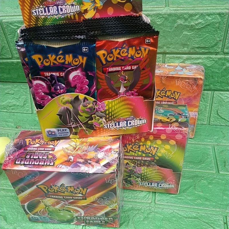 Jual 36 SACHET 360pcs Mainan Kartu POKEMON TCG Boster Charizar ...