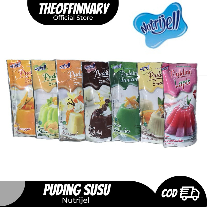 Jual PUDING SUSU NUTRIJEL | Puding rasa | PUDDING | Nutrijel | 145gr ...